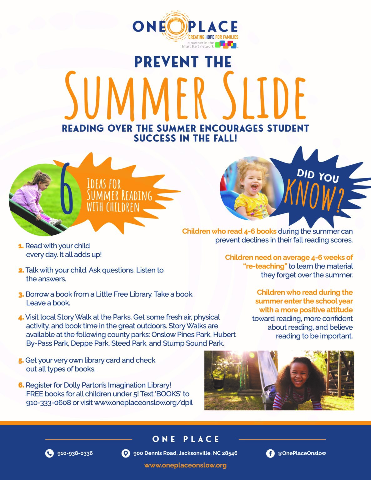 The Summer Slide | One Place